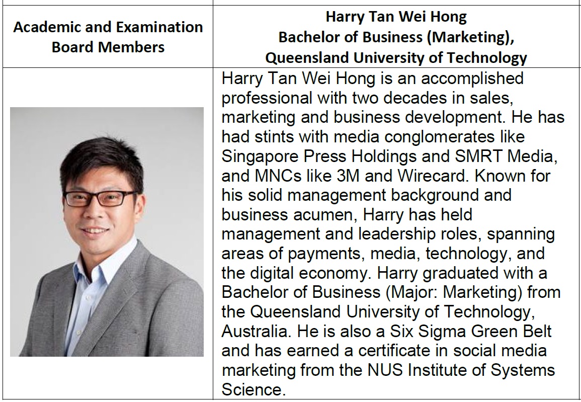 Mr.Harry Tan Wei Hong – TEG International College